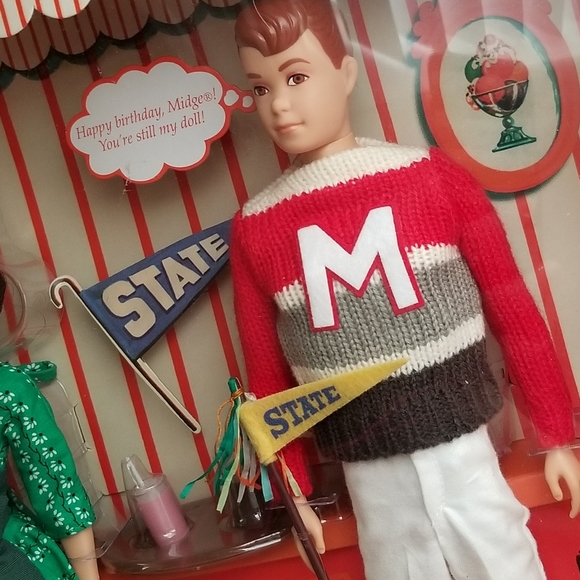 Barbie | Other | Rare Collectors Item Barbie Midge And Allan Campus ...